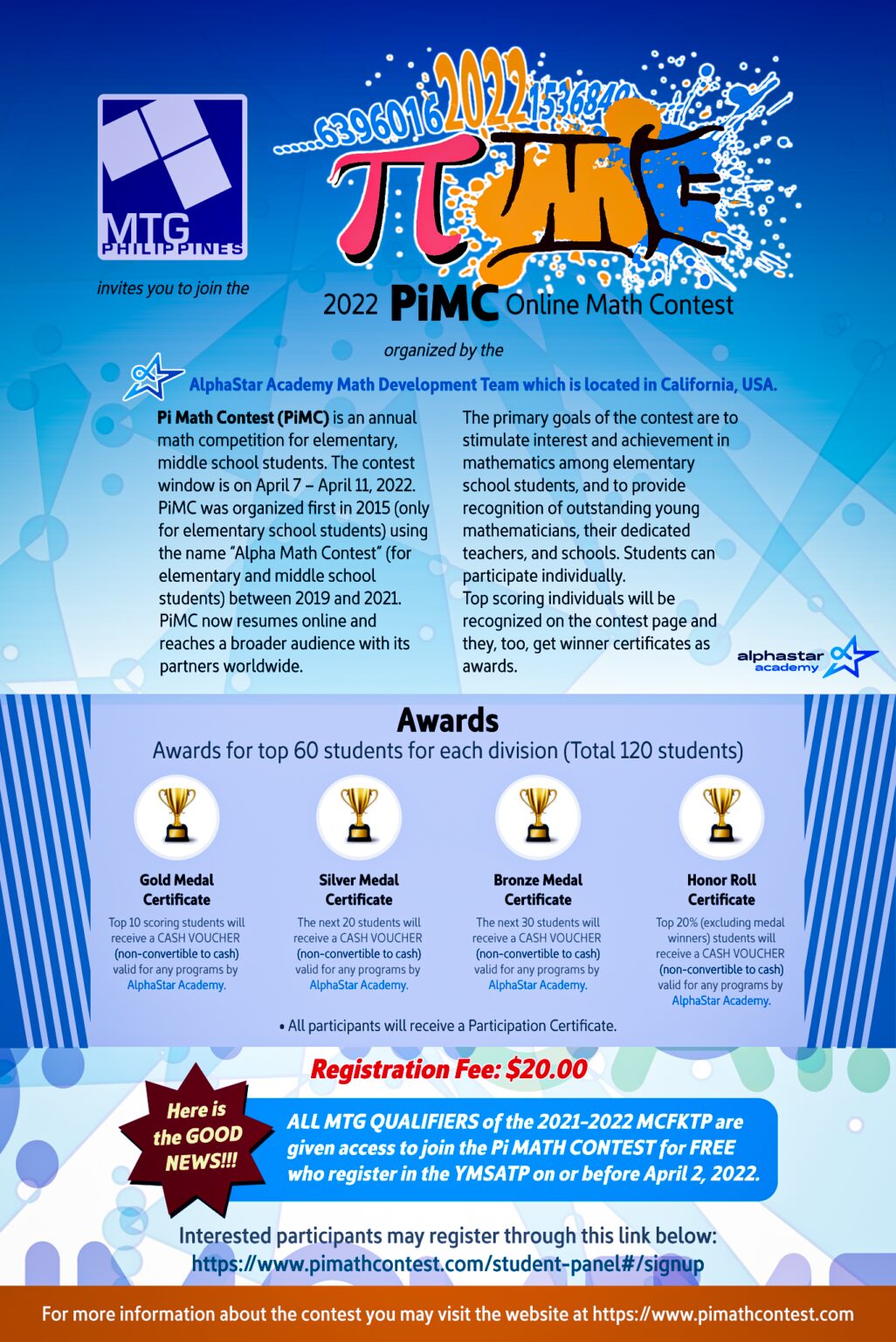 Join Now! Pi Math Contest – Online – Philippine Brain Skills Innovation ...
